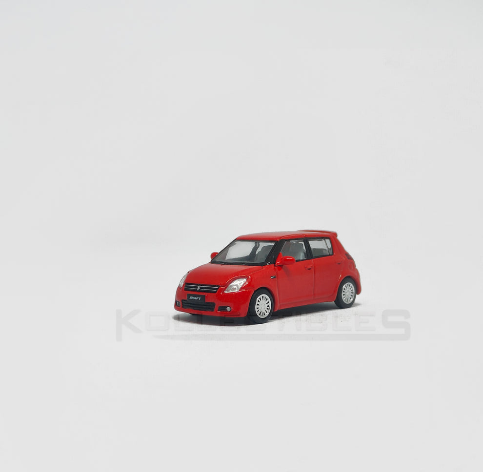 Suzuki Swift Gen-1 Red 1:64 scale model car - Xcartoys x Poprace ...