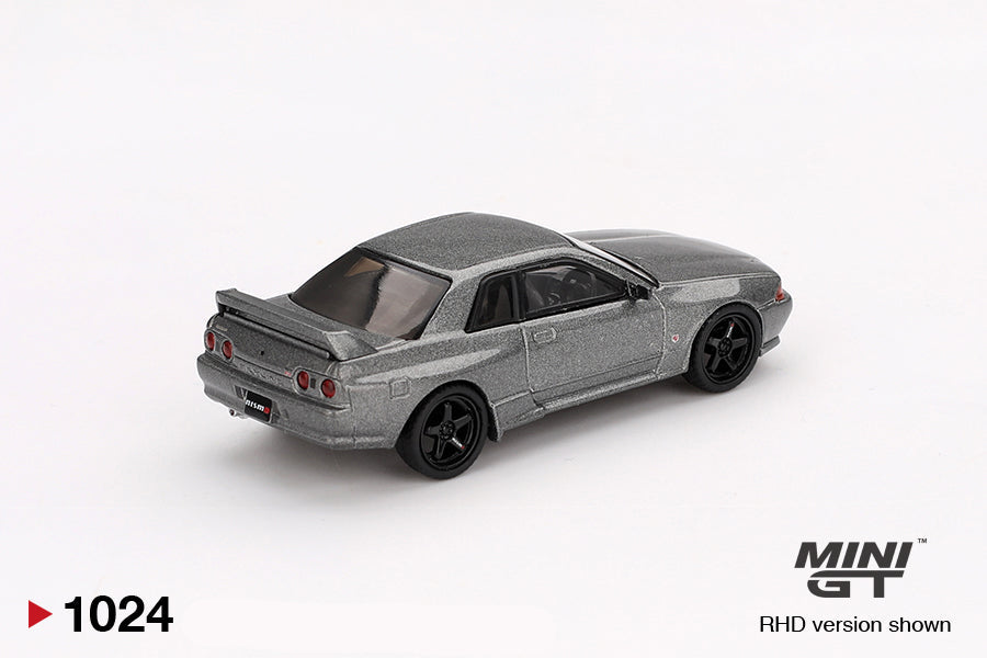 Buy Nissan Skyline GT-R (NISMO BNR32 CRS Version) Dark Metal Gray 1:64 ...